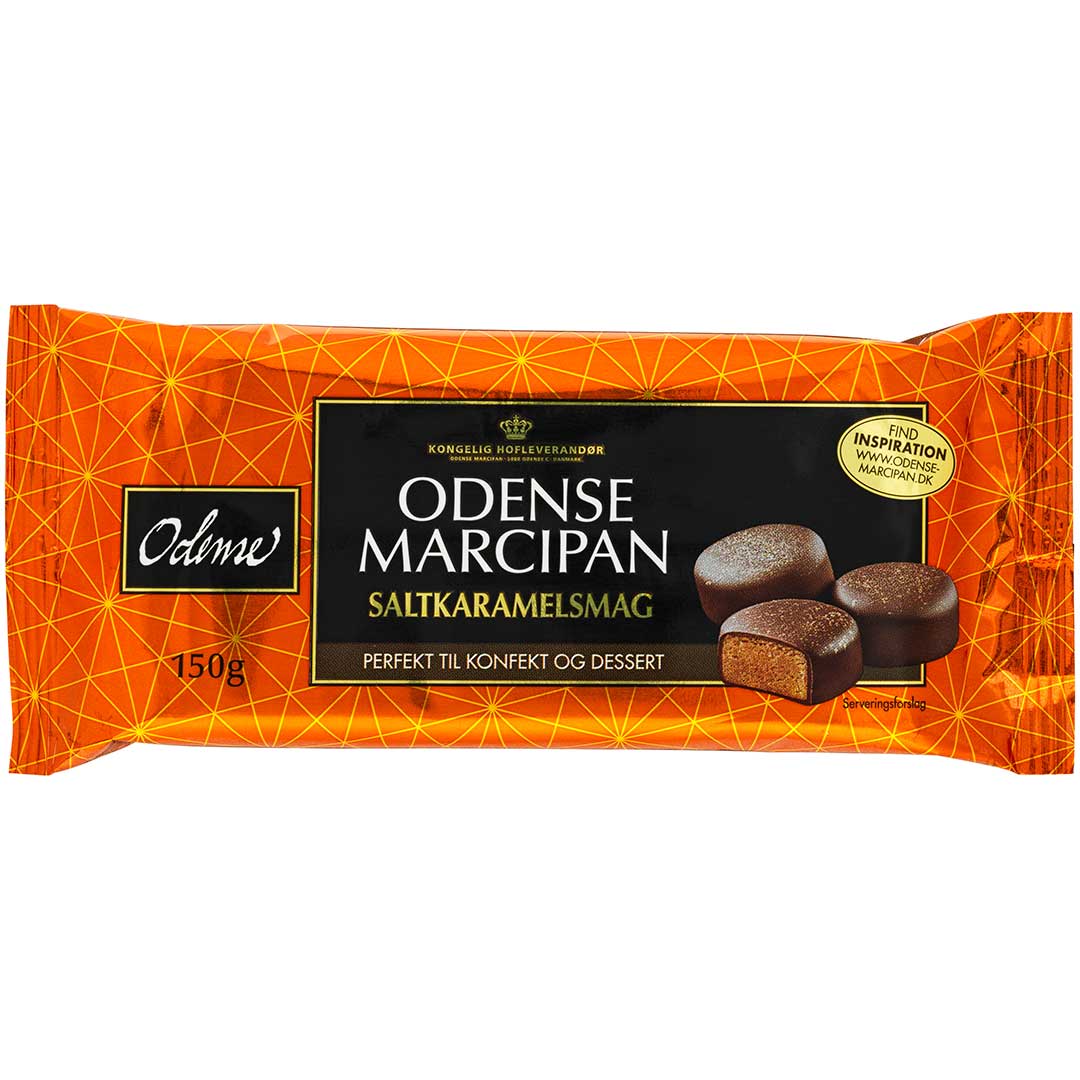 ODENSE Marcipan med saltkaramel, 150 g | Køb online her
