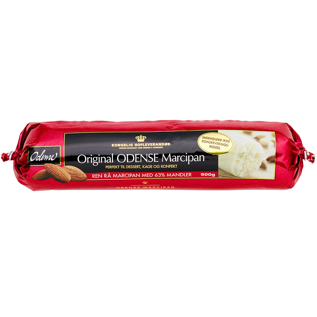 Original ODENSE Marcipan, 900 g - Køb ren rå marcipan her