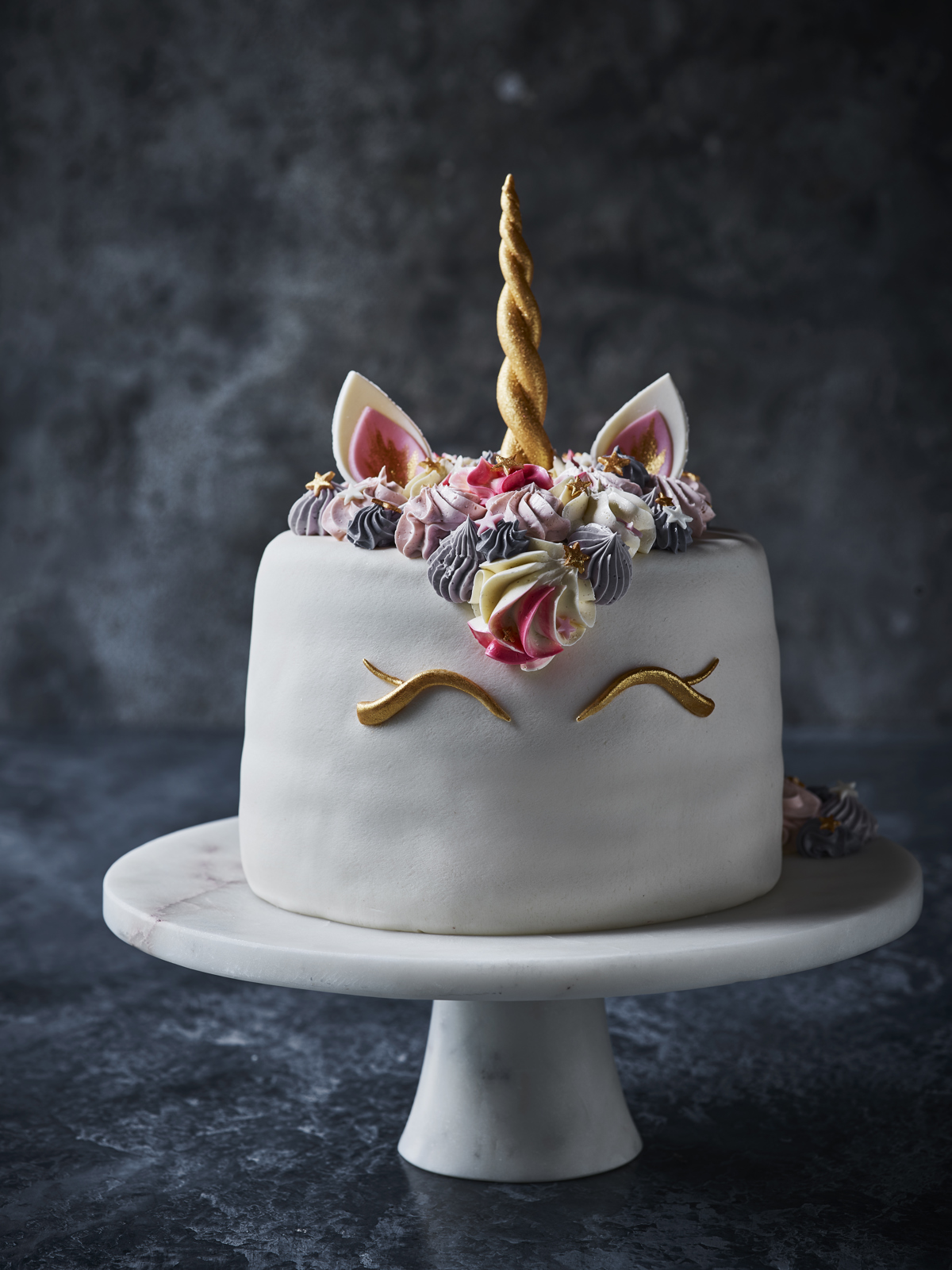 Enhjørningekage | Odense Marcipan