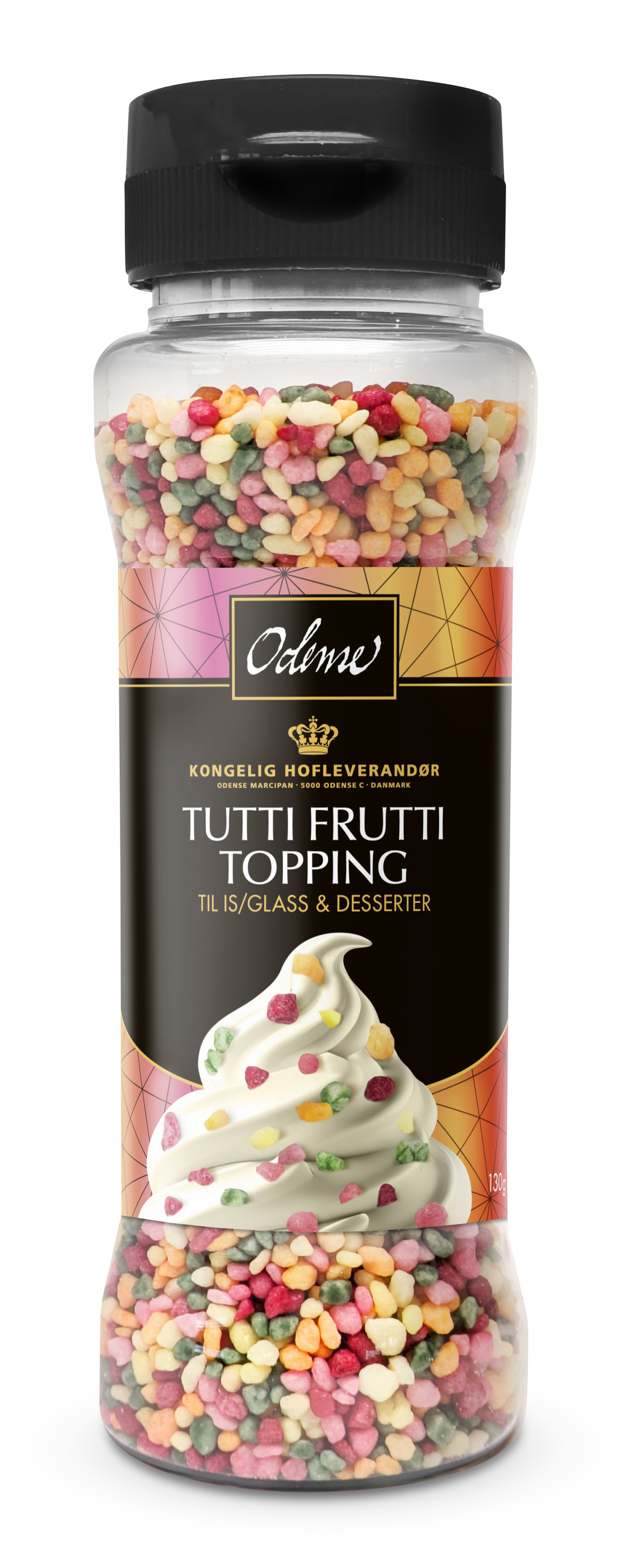 ODENSE Is-Glass Topping Tutti Frutti 130g - Køb her!